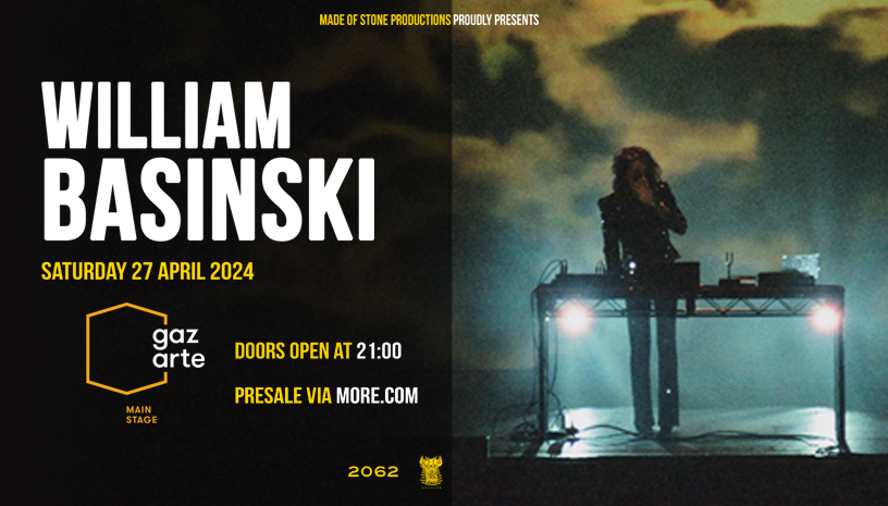 WILLIAM BASINSKI live in Athens!